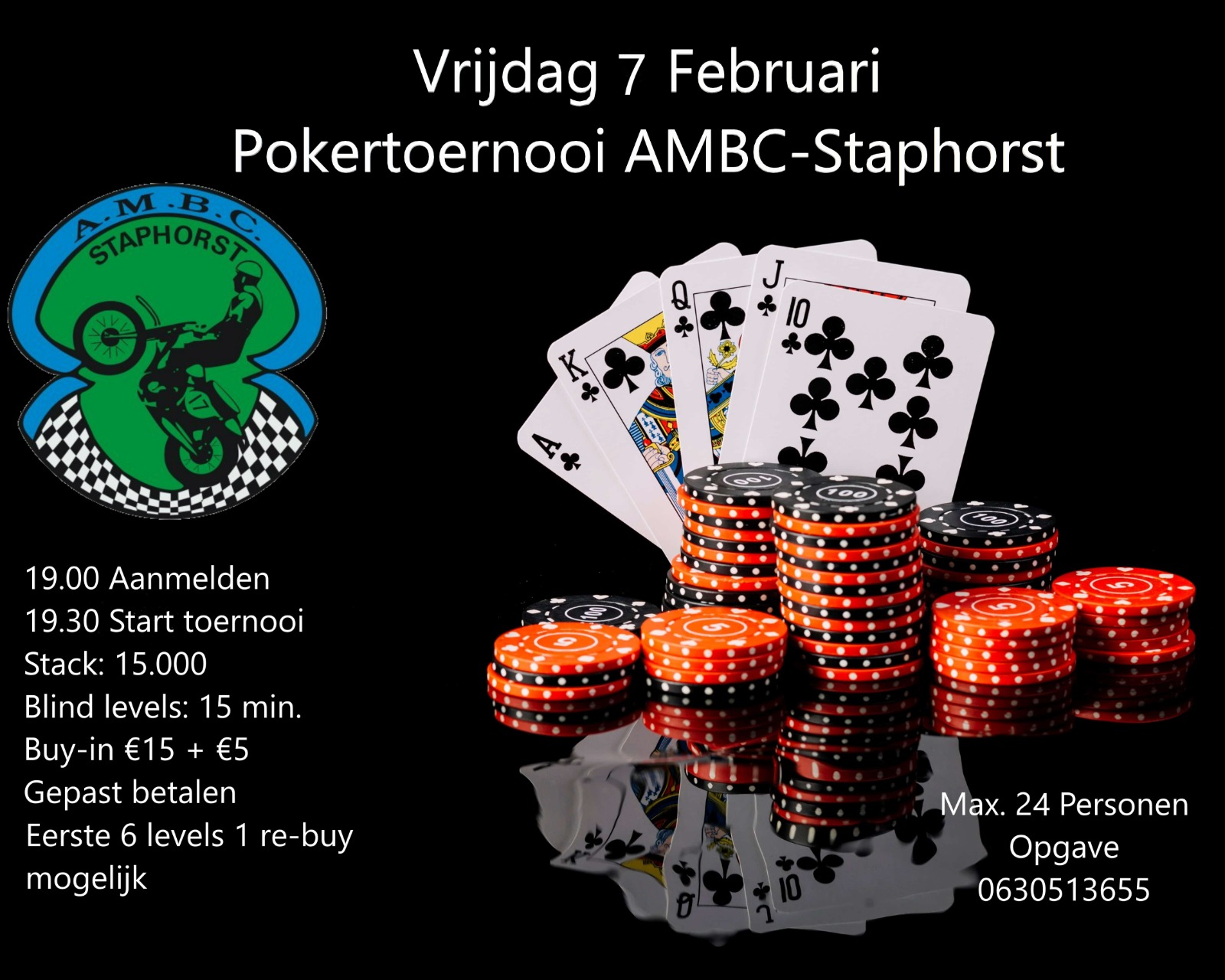 AMBC pokertoernooi 2025 - AMBC Staphorst
