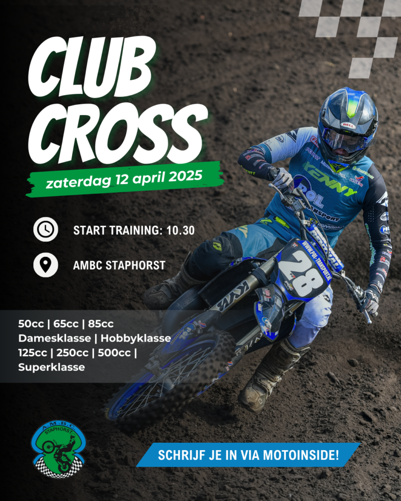 Eerste open-beker / clubcross 2025 - AMBC Staphorst